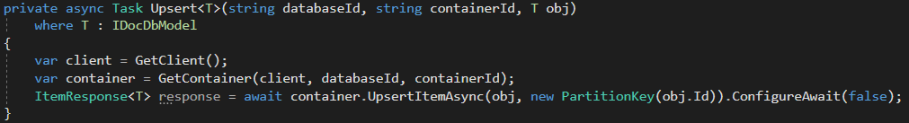 Memory Leak With Upsertitemasync · Issue 1819 · Azureazure Cosmos Dotnet V3 · Github
