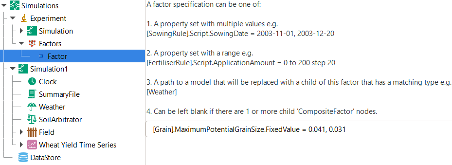 Calibration of Phenology with Factors · Issue #7521 · APSIMInitiative/ApsimX · GitHub