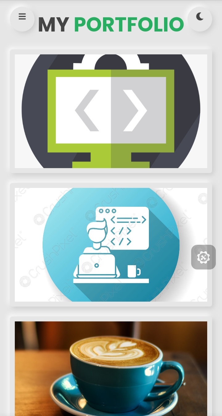 GitHub - arryan777/Responsive-Portfolio-: This code are Neumorphism ...