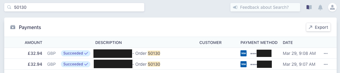 Orders: Duplicate Stripe charges for same order · Issue #831 ...