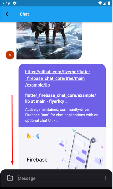 Bottom send message box style seems to be boken! · Issue #116 · flyerhq/flutter_chat_ui · GitHub