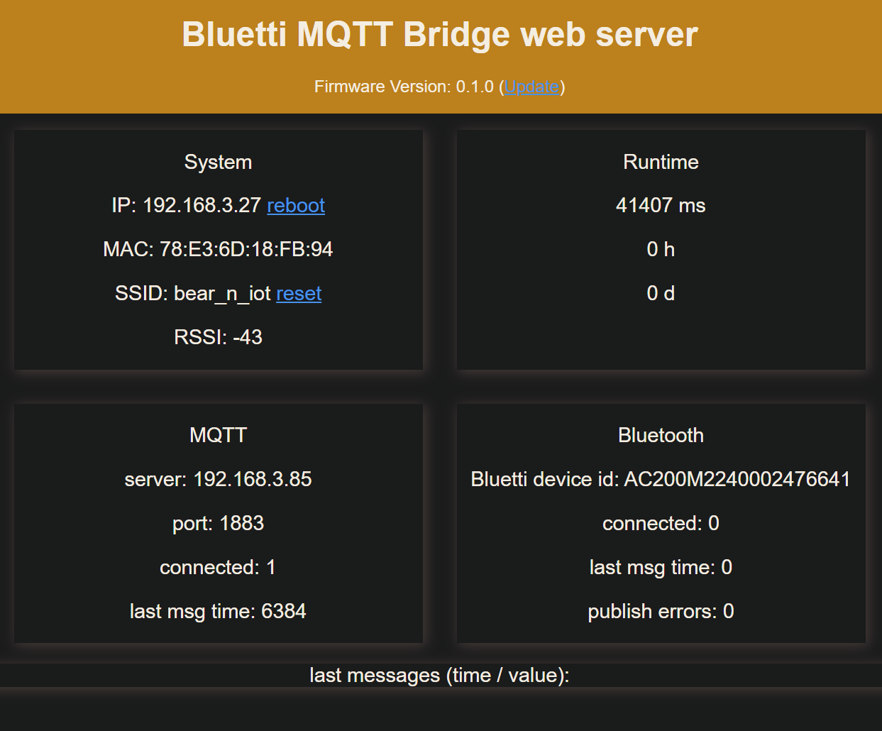no bluetooth connection ac200m · Issue #31 · mariolukas/Bluetti_ESP32_Bridge · GitHub