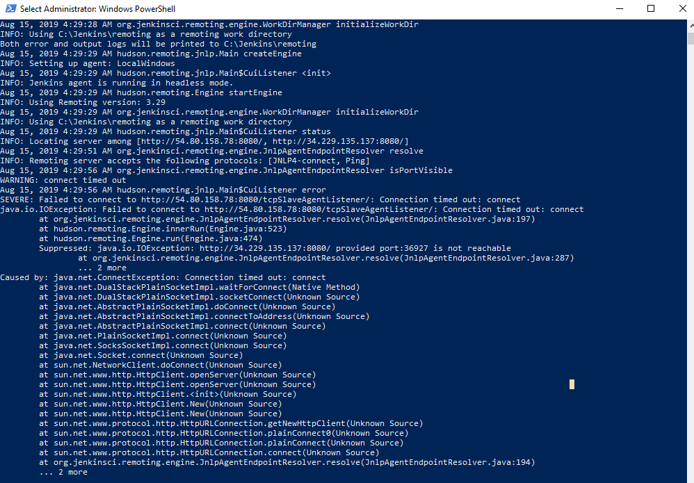Windows Slave Not Able To Connect To Linux Master Jenkins · Issue 581 · Qt Devopsdevopsissues