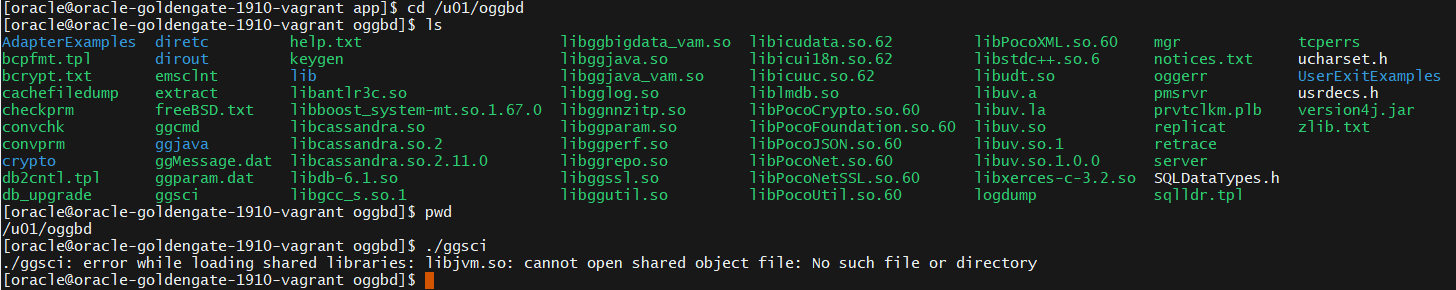 OracleGoldenGate/19.3.0/ · Issue #403 · oracle/vagrant-projects · GitHub
