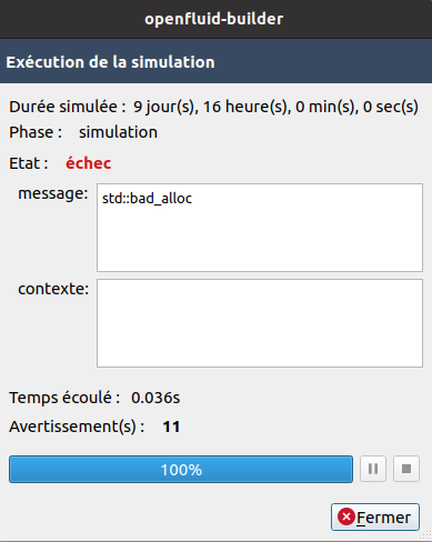 Exception/bad allocation error when removing SUs from project with ...