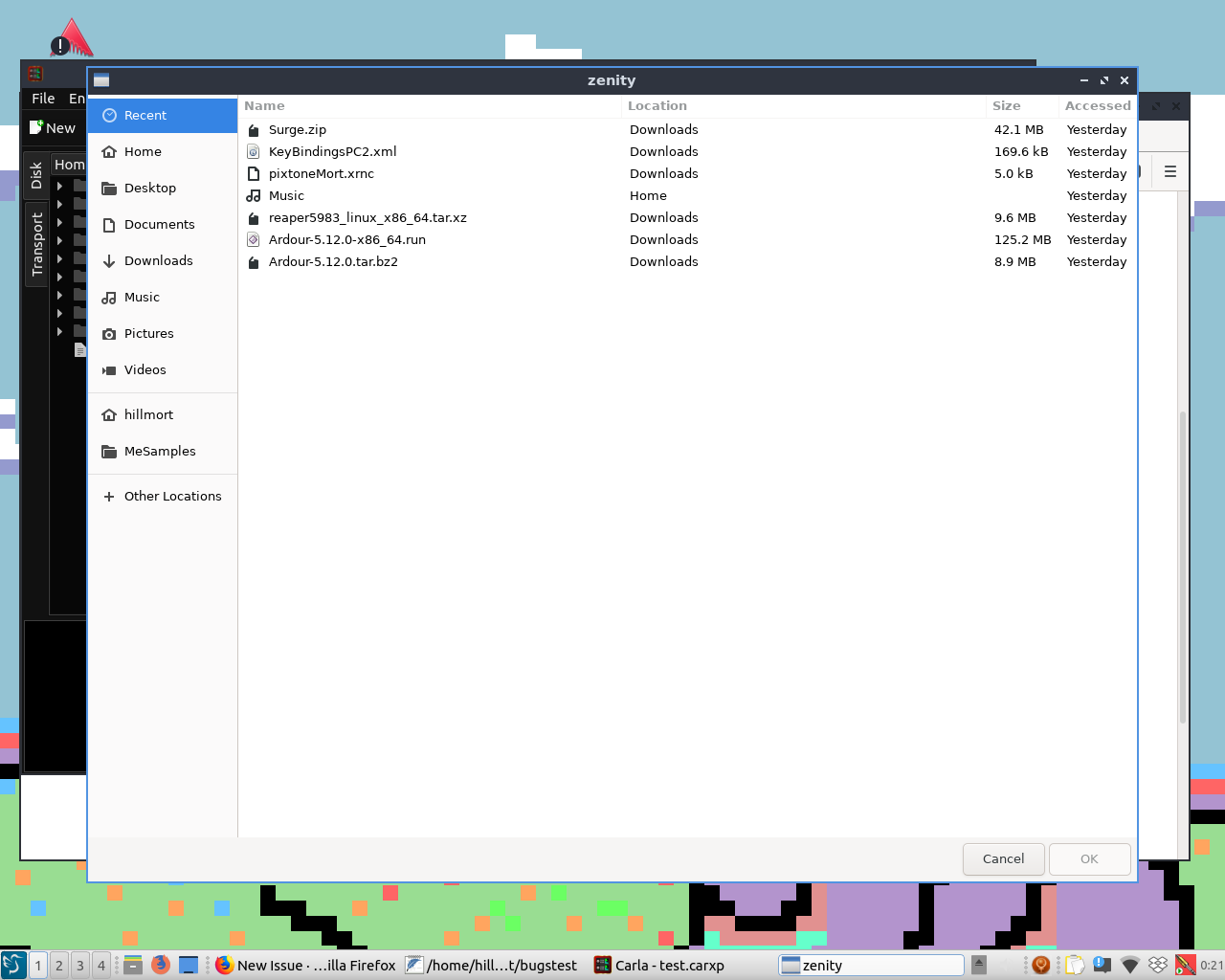 Can not select custom user folder on LV2 or VST in Linux · Issue #1102 · surge-synthesizer/surge ...