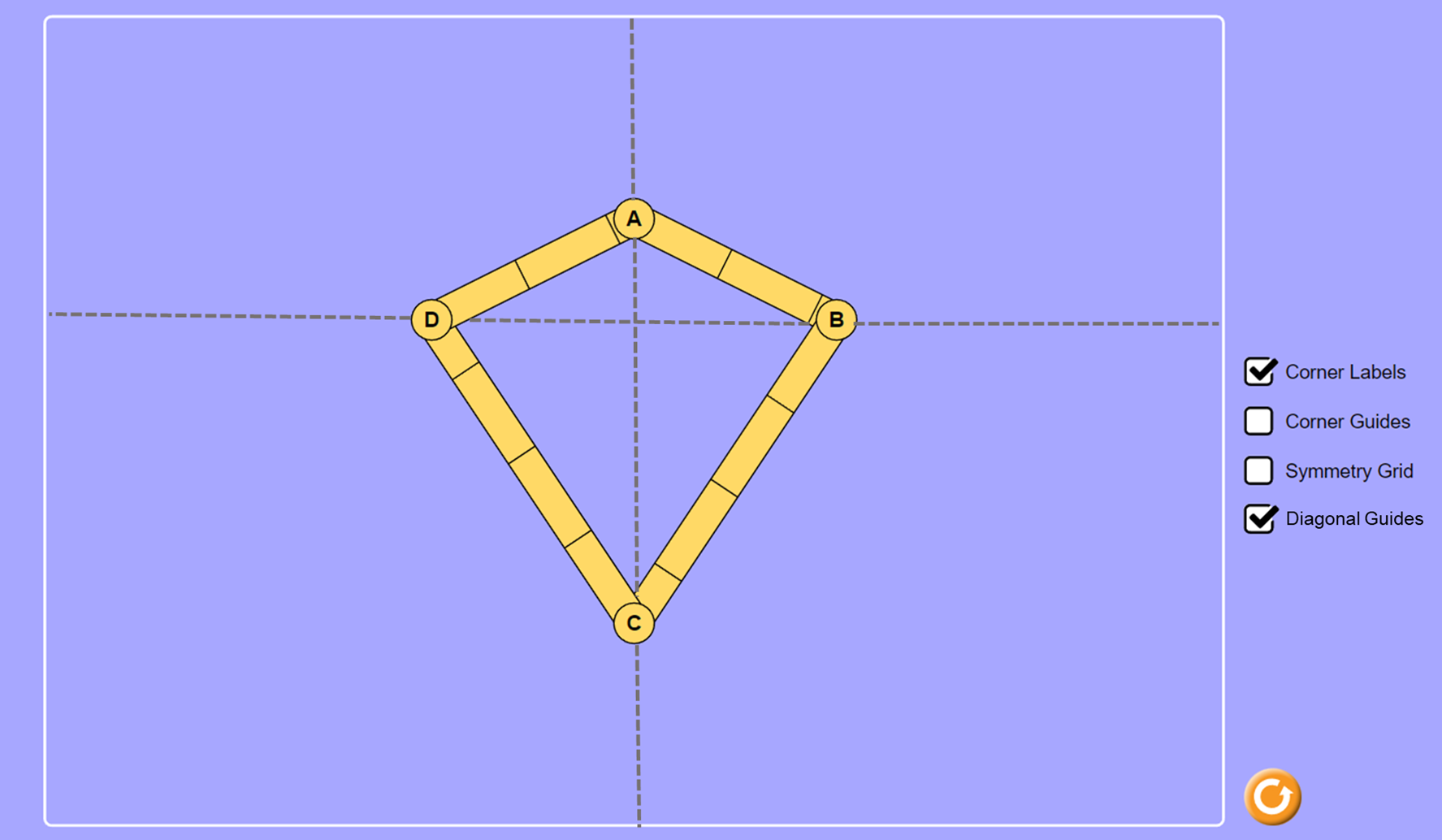 Add Diagonal Guides · Issue #179 · phetsims/quadrilateral · GitHub