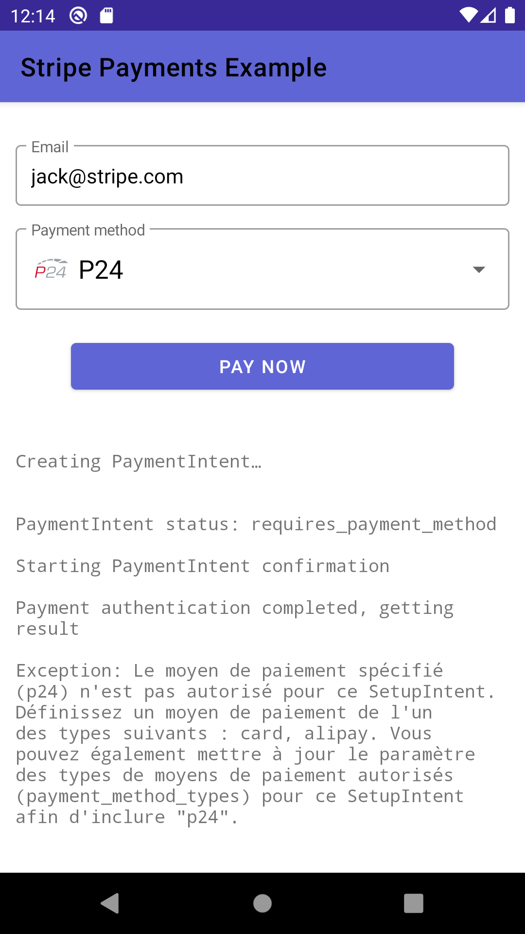 Localized error message for end users · Issue #2564 · stripe/stripe-android · GitHub