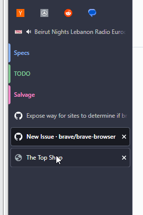 Vertical tabs: rendering issue when dragging and dropping a tab (when you have pinned tabs ...