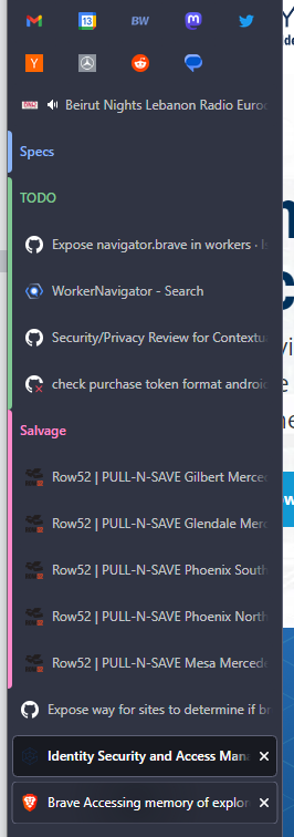 Vertical tabs: not all icons show when tab strip is minimized with pinned tabs · Issue #28502 ...