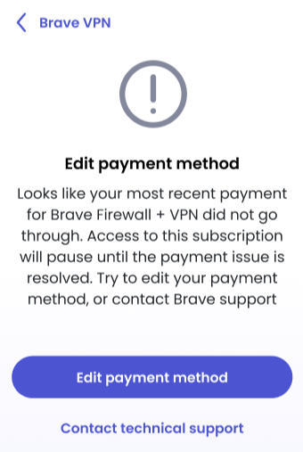 Remove `PurchasedState::INVALID` from `BraveVpnService` · Issue #29846 · brave/brave-browser ...