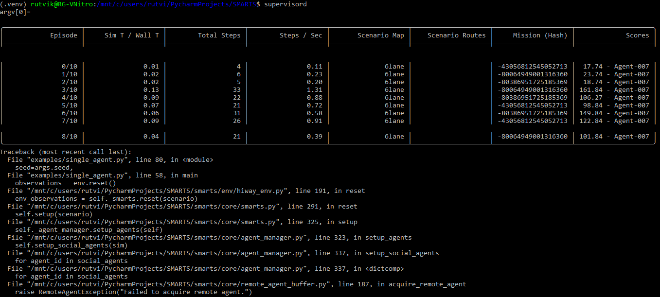 WSL: gRPC error 92 · Issue #614 · huawei-noah/SMARTS · GitHub
