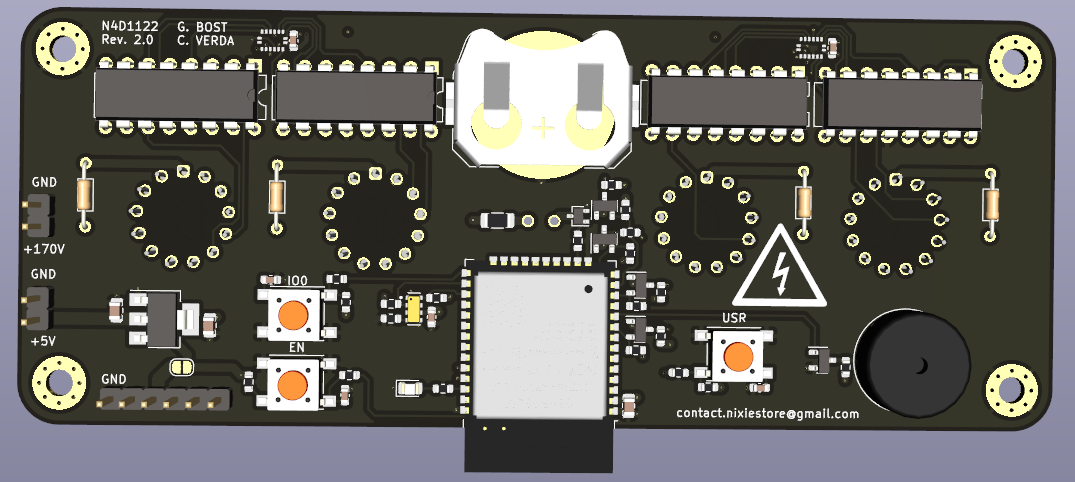 Github Callmecnixieclocks Nixie Clock Main Repo
