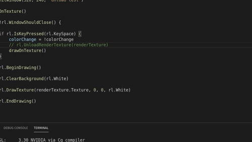 rl.UnloadRenderTexture() / rl.UnloadTexture() broken · Issue #123 · gen2brain/raylib-go · GitHub
