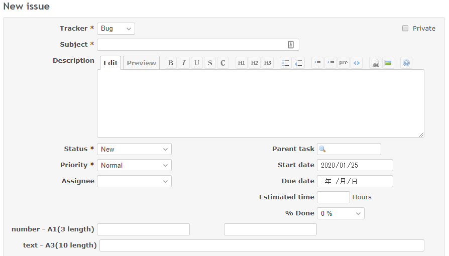 How change position and length view custome fields in issue form detail · Issue #27 · onozaty ...
