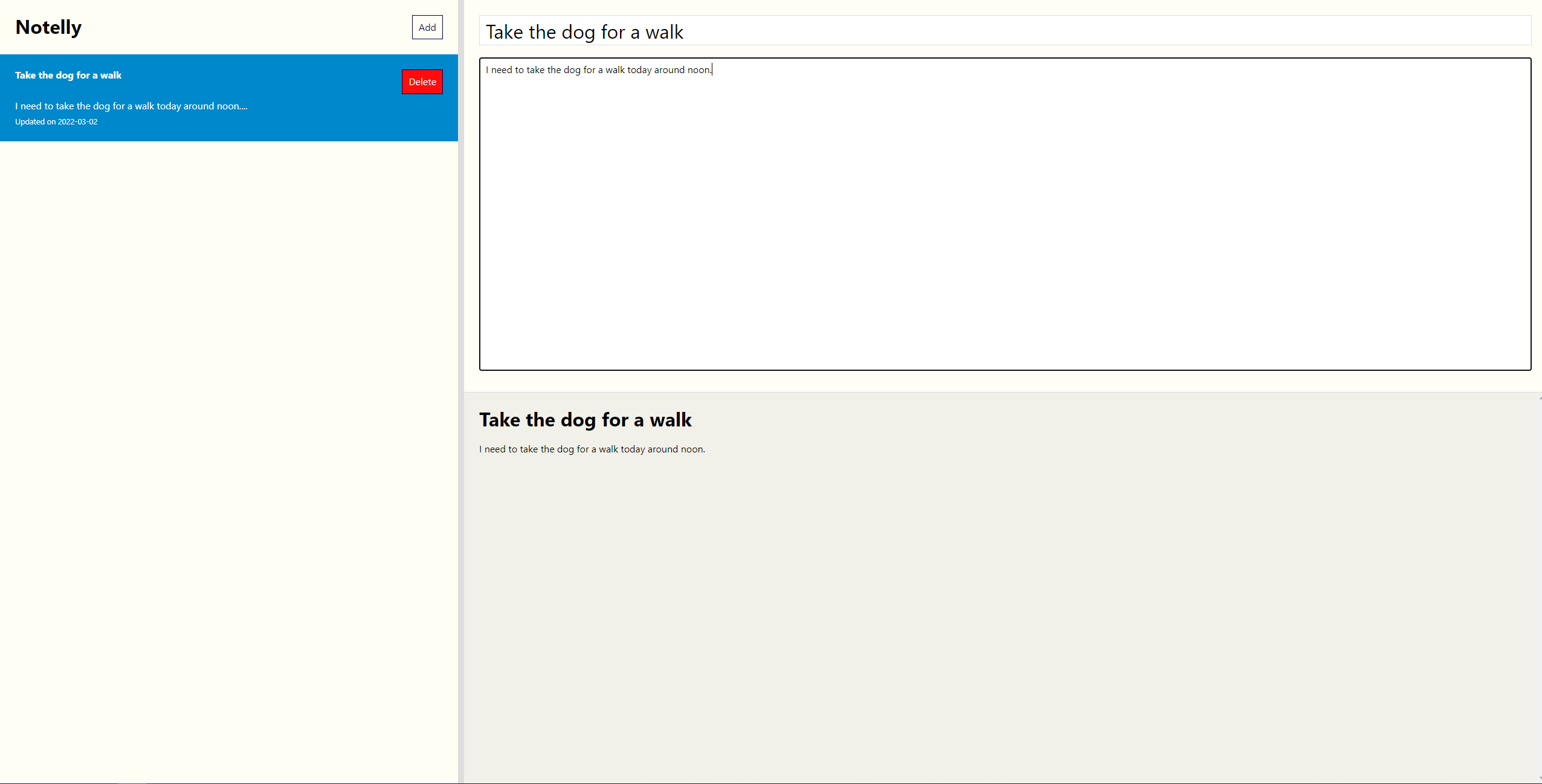 GitHub - eminshamshoian/notelly: A simple note taking application built with nextjs.