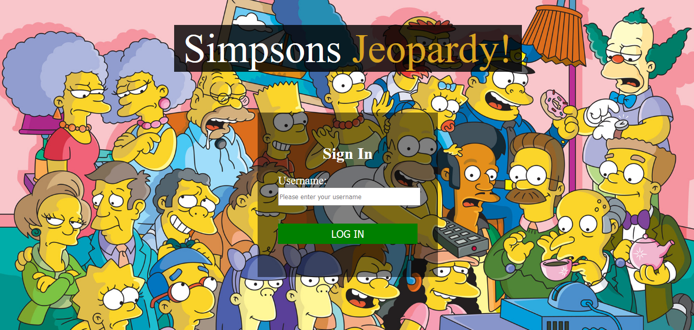 GitHub - JagNanda/TheSimpsonsJeopardy
