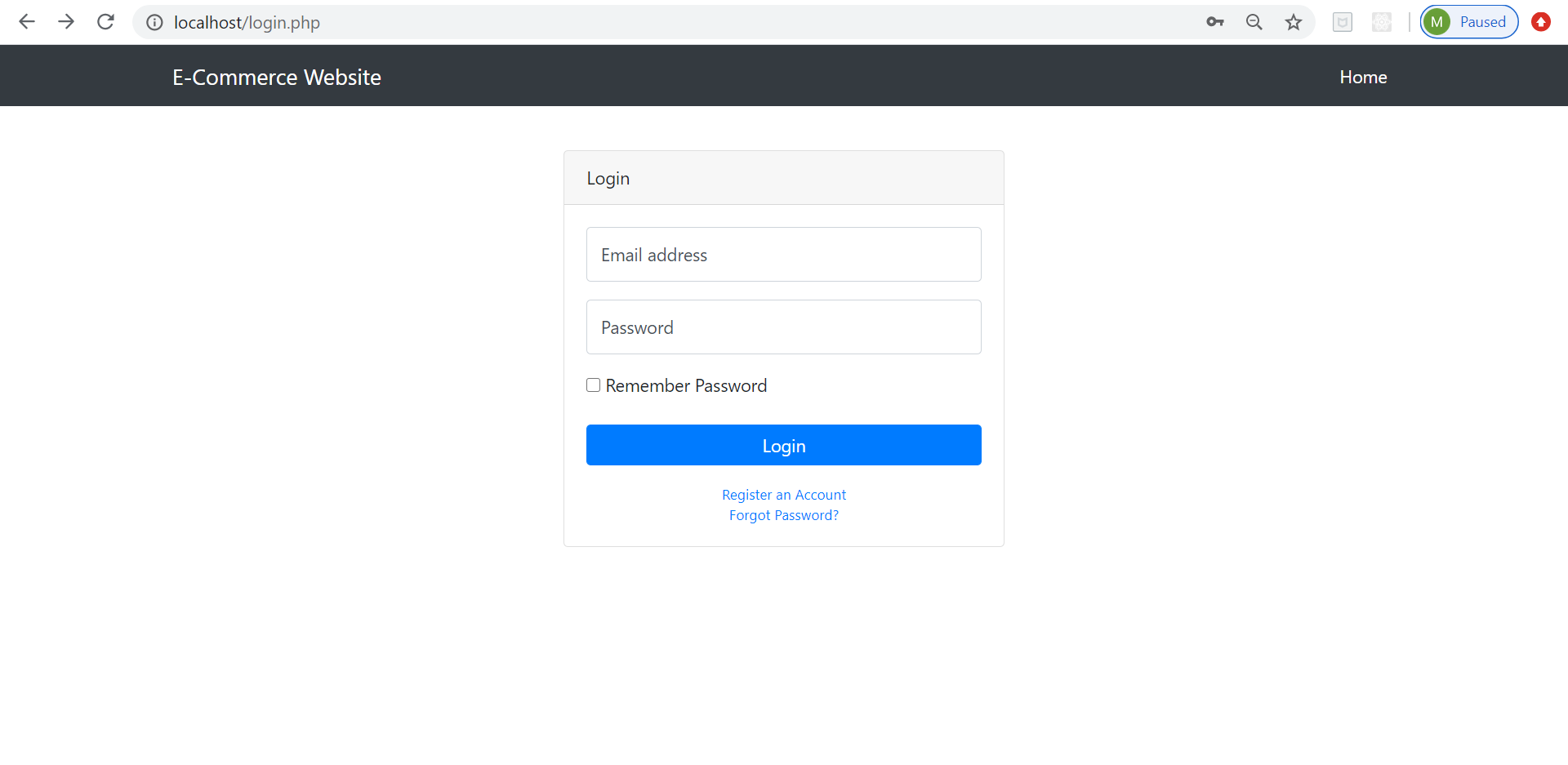 GitHub - MeghaUkkali9/E-Commerce-Web-Store-Application