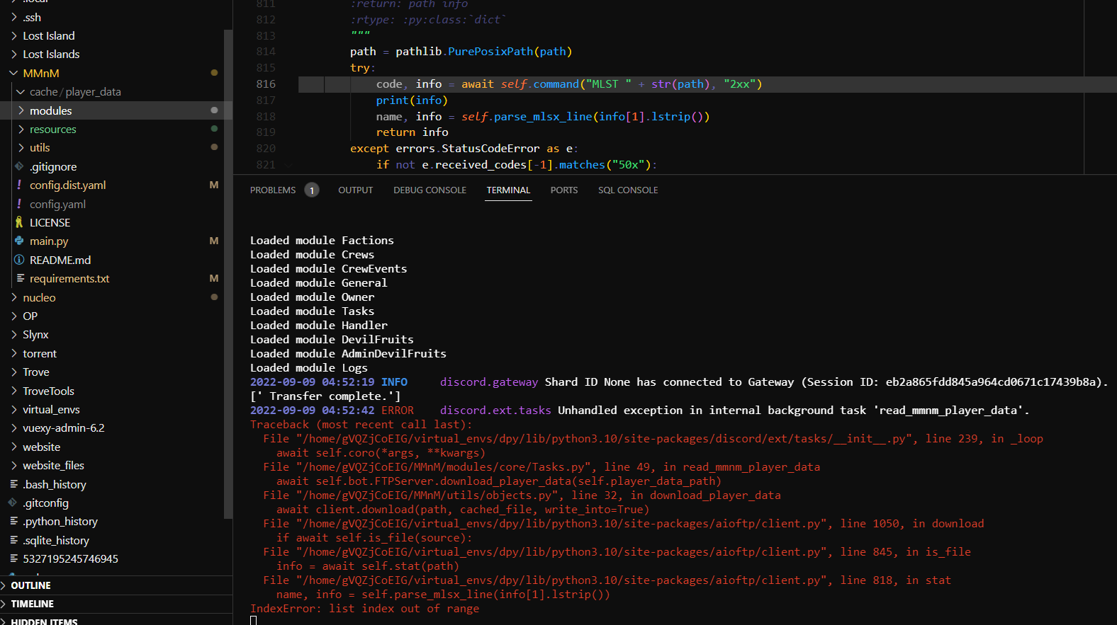 Im not sure but downloads are bugging · Issue #158 · aio-libs/aioftp · GitHub