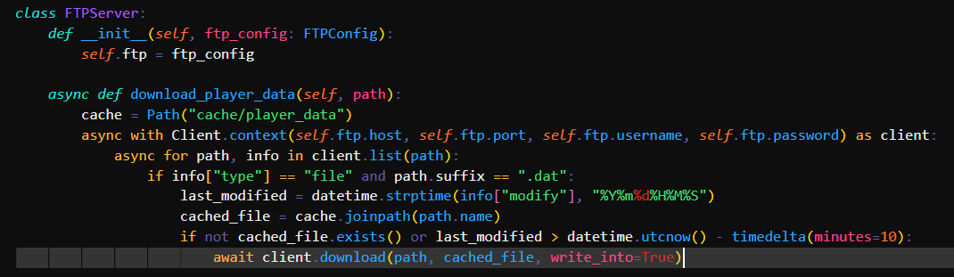 Im not sure but downloads are bugging · Issue #158 · aio-libs/aioftp · GitHub