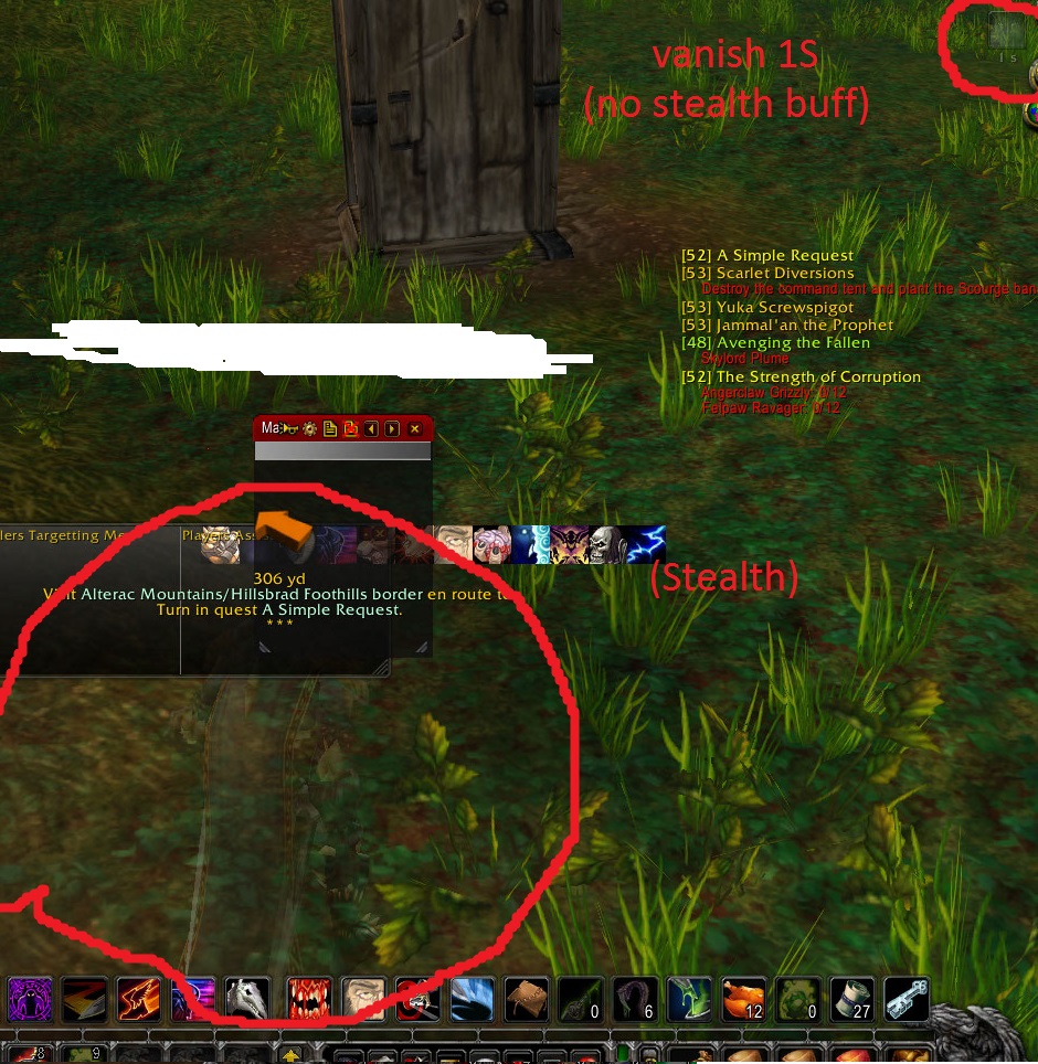 [Spells][Rogue][Vanish Stealth][PvP Bugabuse] Removing stealth while ...
