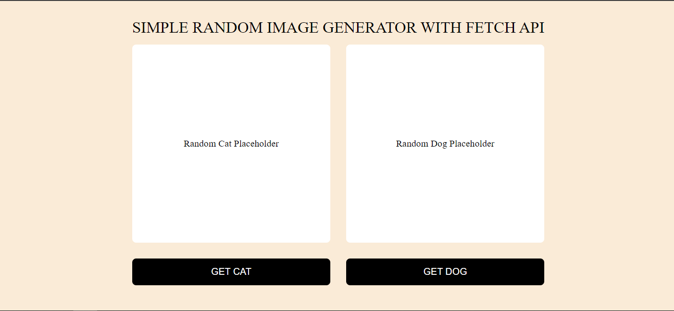 GitHub - Shayboniyshoh/fetch-api-random-image-generator