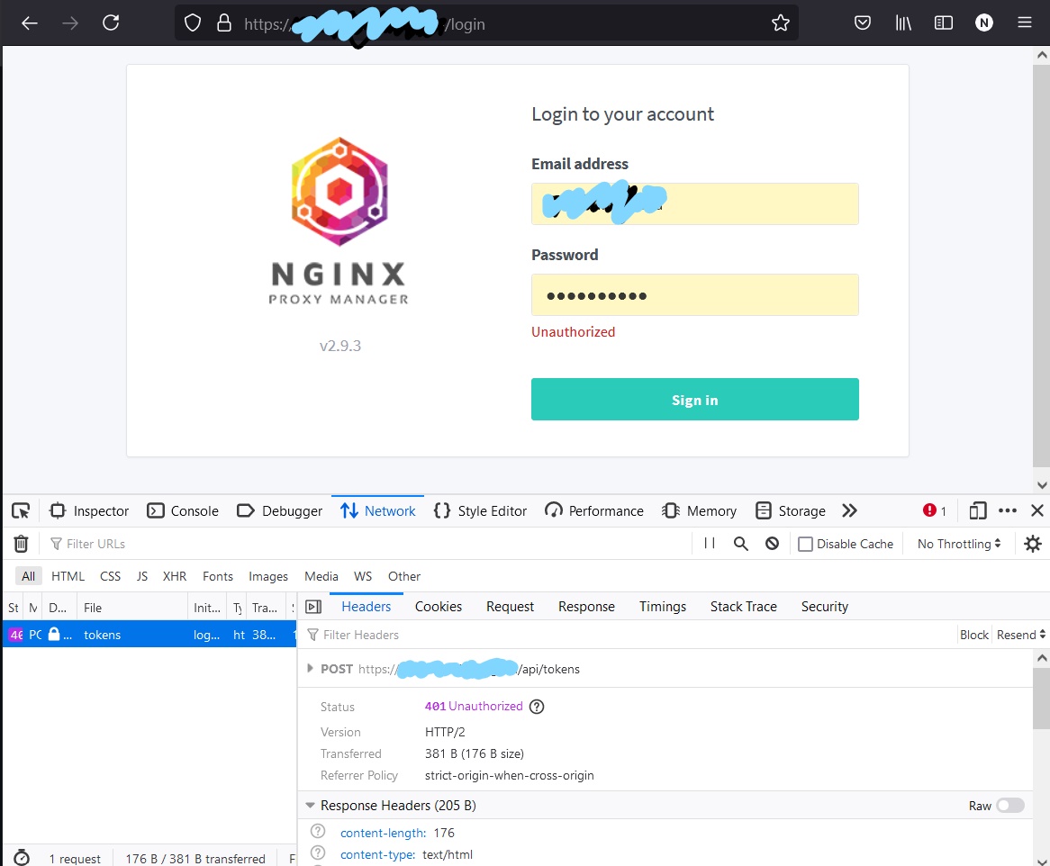 Conflict Basic Auth With Jwt Token · Issue 1179 · Nginxproxymanagernginx Proxy Manager