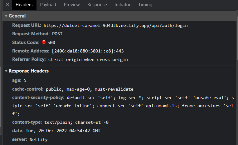 Error 500 when trying to log in · Issue #1703 · umami-software/umami · GitHub