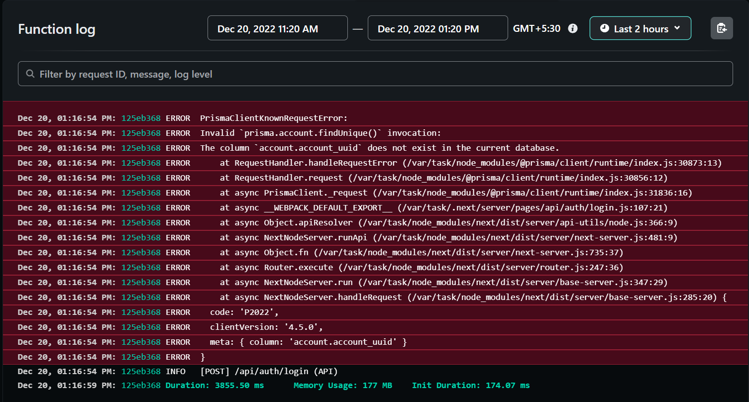 Error 500 when trying to log in · Issue #1703 · umami-software/umami · GitHub