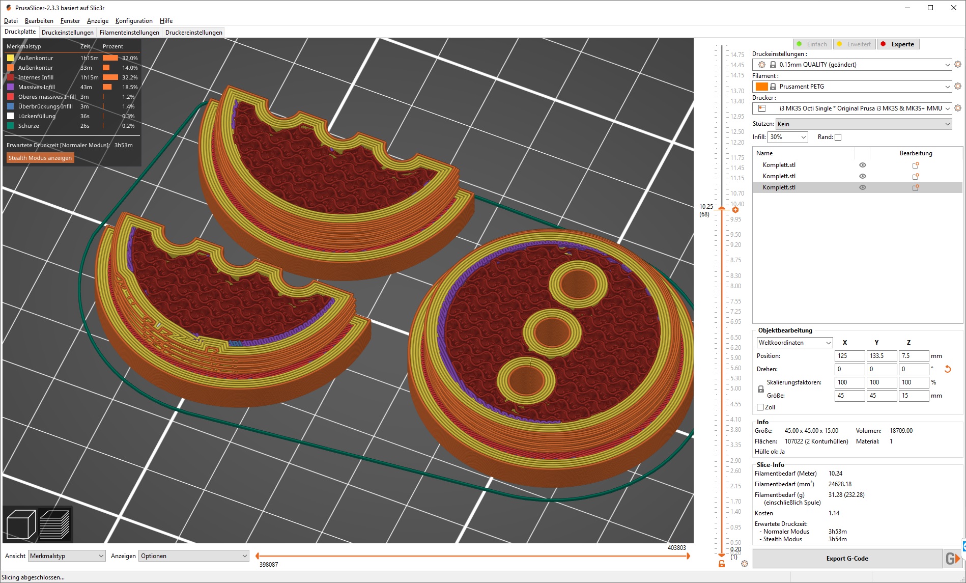 Strange Slicing after cuting a model in Prusa Slicer 2.3.3 · Issue ...