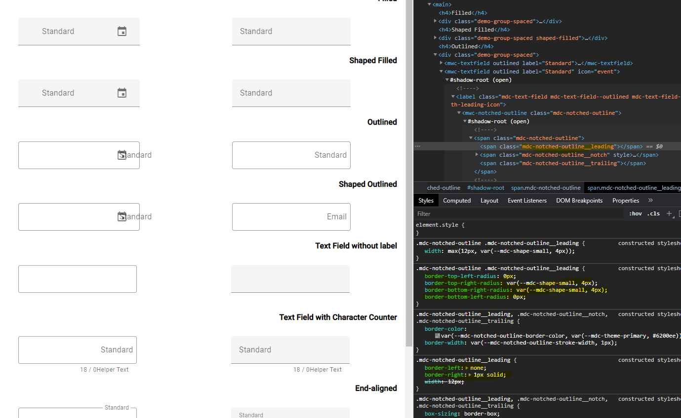 Mwc Textfield And Mwc Textarea Rtl Support · Issue 858 · Material Componentsmaterial Web · Github 1877