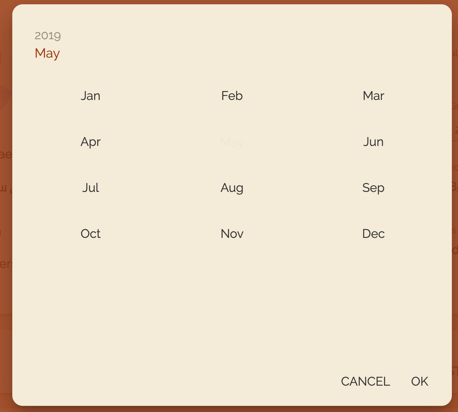 Feature request: Quick month selection · Issue #938 · mui/material-ui-pickers · GitHub