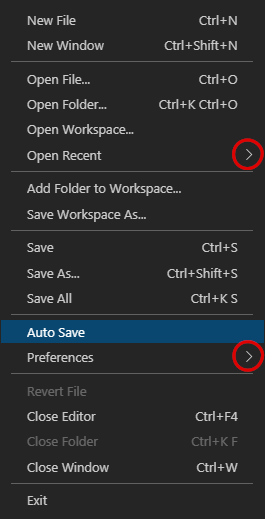 Sub menu arrows are not visible when using a light theme · Issue #67918 ...