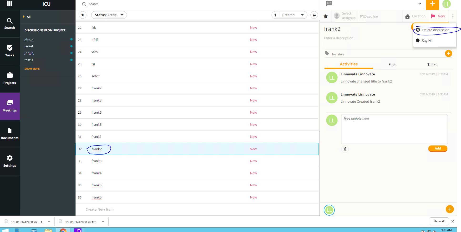 The discussions below are also deleted · Issue #1614 · linnovate/root · GitHub