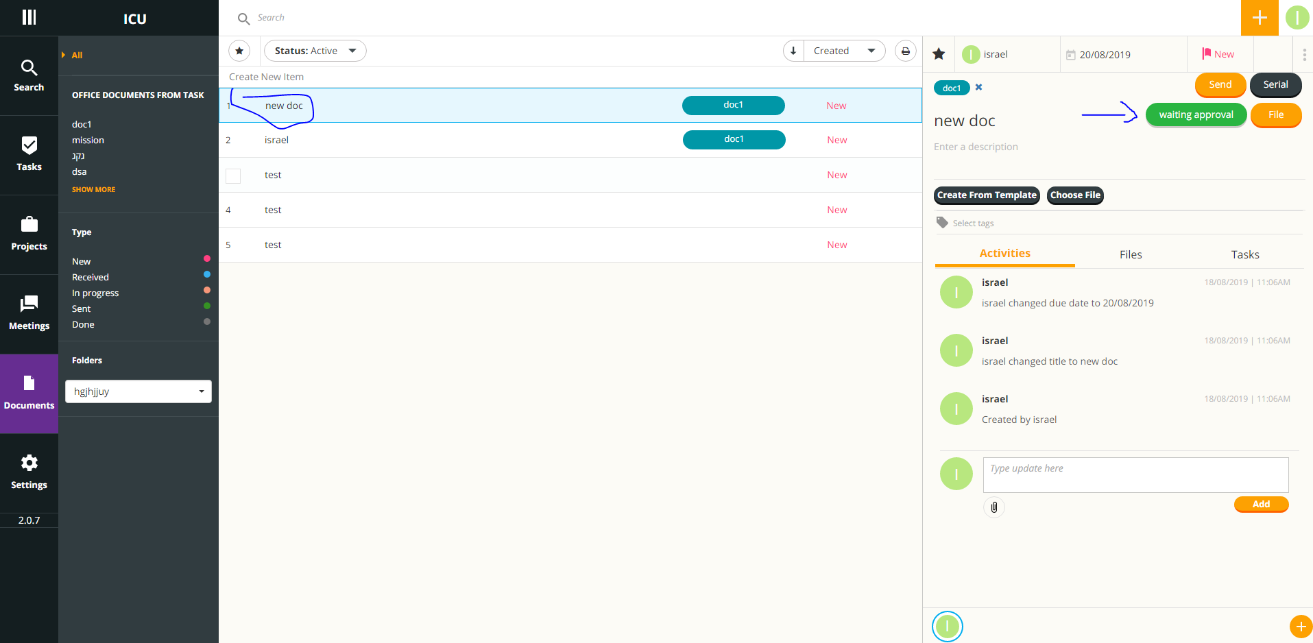 waiting for approval in document · Issue #1810 · linnovate/root · GitHub