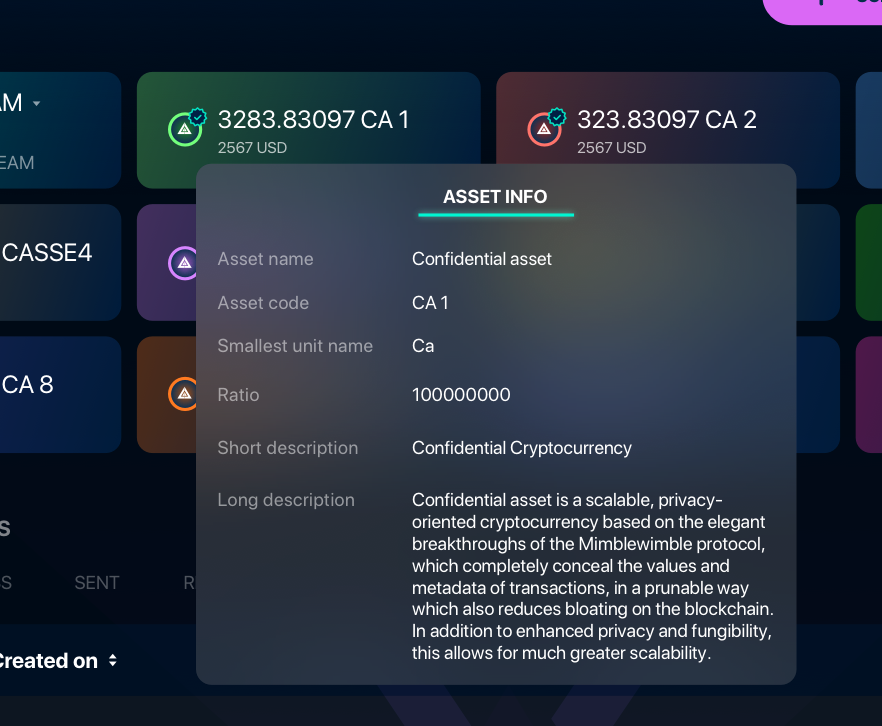 Assets tiles · Issue #455 · BeamMW/beam-ui · GitHub