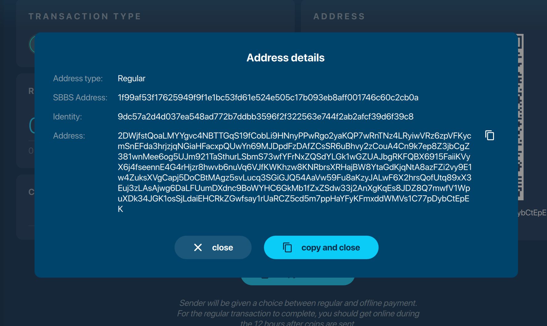 Requesting Ability to Easily Copy SBBS Address · Issue #649 · BeamMW/beam-ui · GitHub