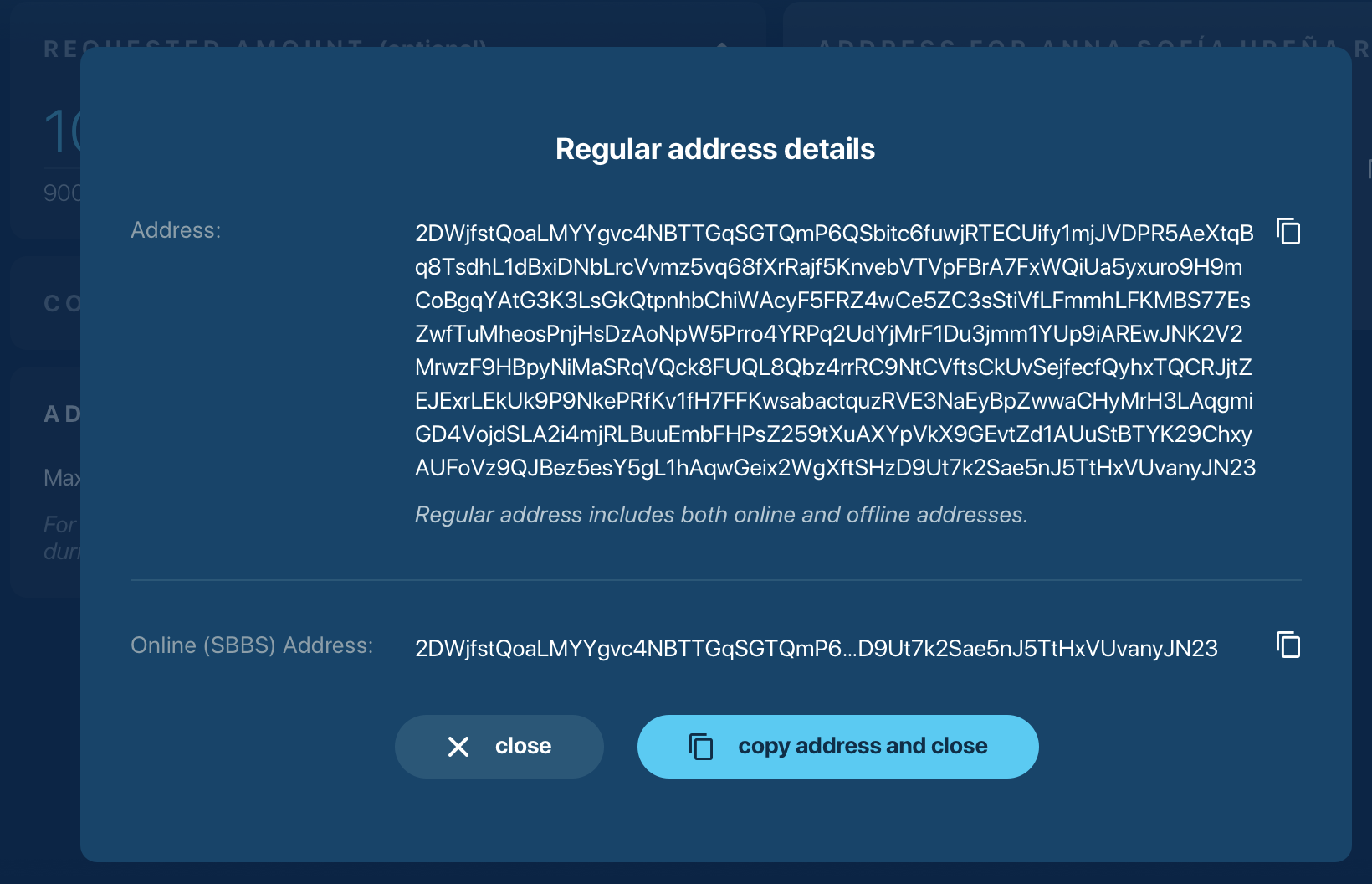 Receive screen with Max anonymity set switcher · Issue #704 · BeamMW/beam-ui · GitHub
