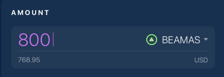 Enter the amount in dollars · Issue #844 · BeamMW/beam-ui · GitHub