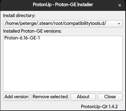 Cant run AppImage on Fedora · Issue #2 · DavidoTek/ProtonUp-Qt · GitHub