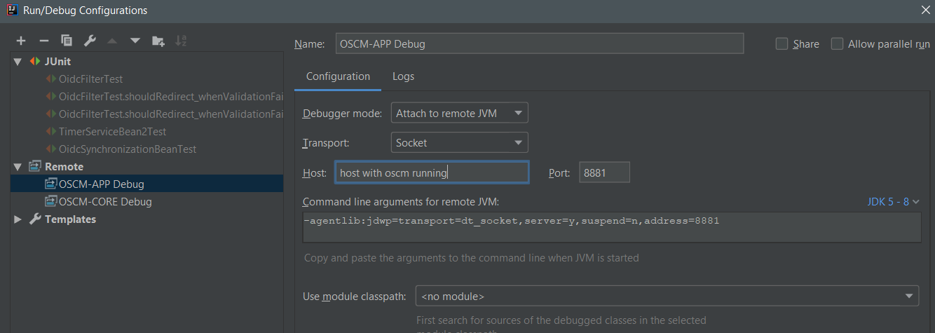 oscm developing and debugging with intelij idea · Issue #498 · servicecatalog/oscm · GitHub