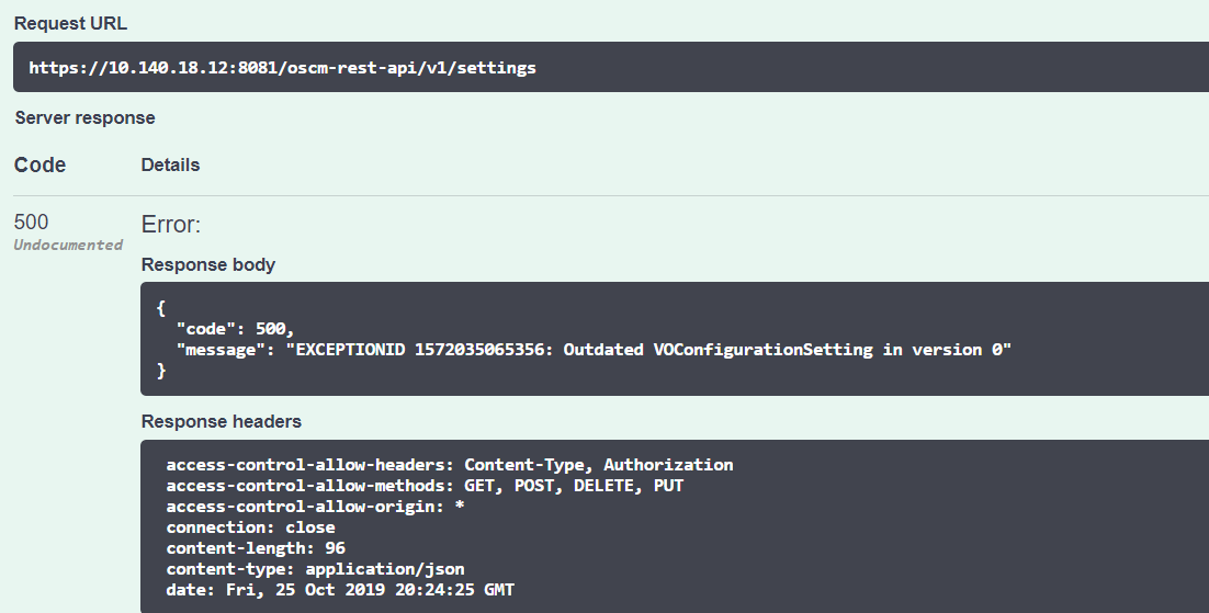 Unable to create sample Setting via Swagger UI · Issue #164 · servicecatalog/oscm-rest-api · GitHub