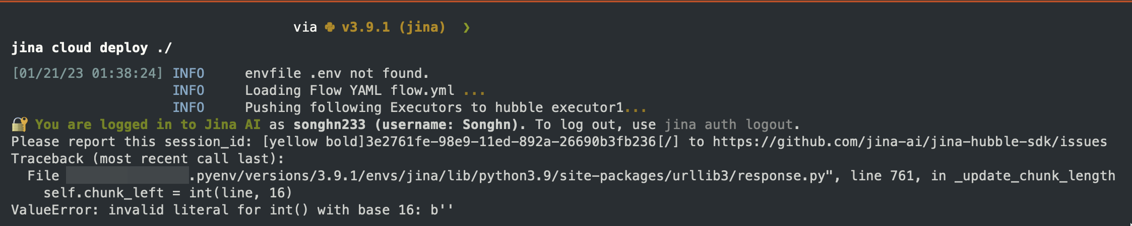 Docs Demo Flow deployment failed · Issue #114 · jina-ai/jcloud · GitHub
