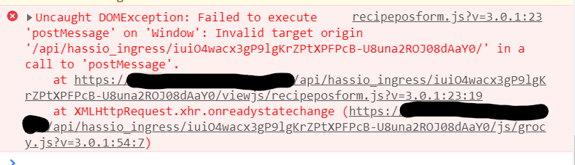 Bug : After clicking save on 'add ingredients' page grocy hangs · Issue #1490 · grocy/grocy · GitHub