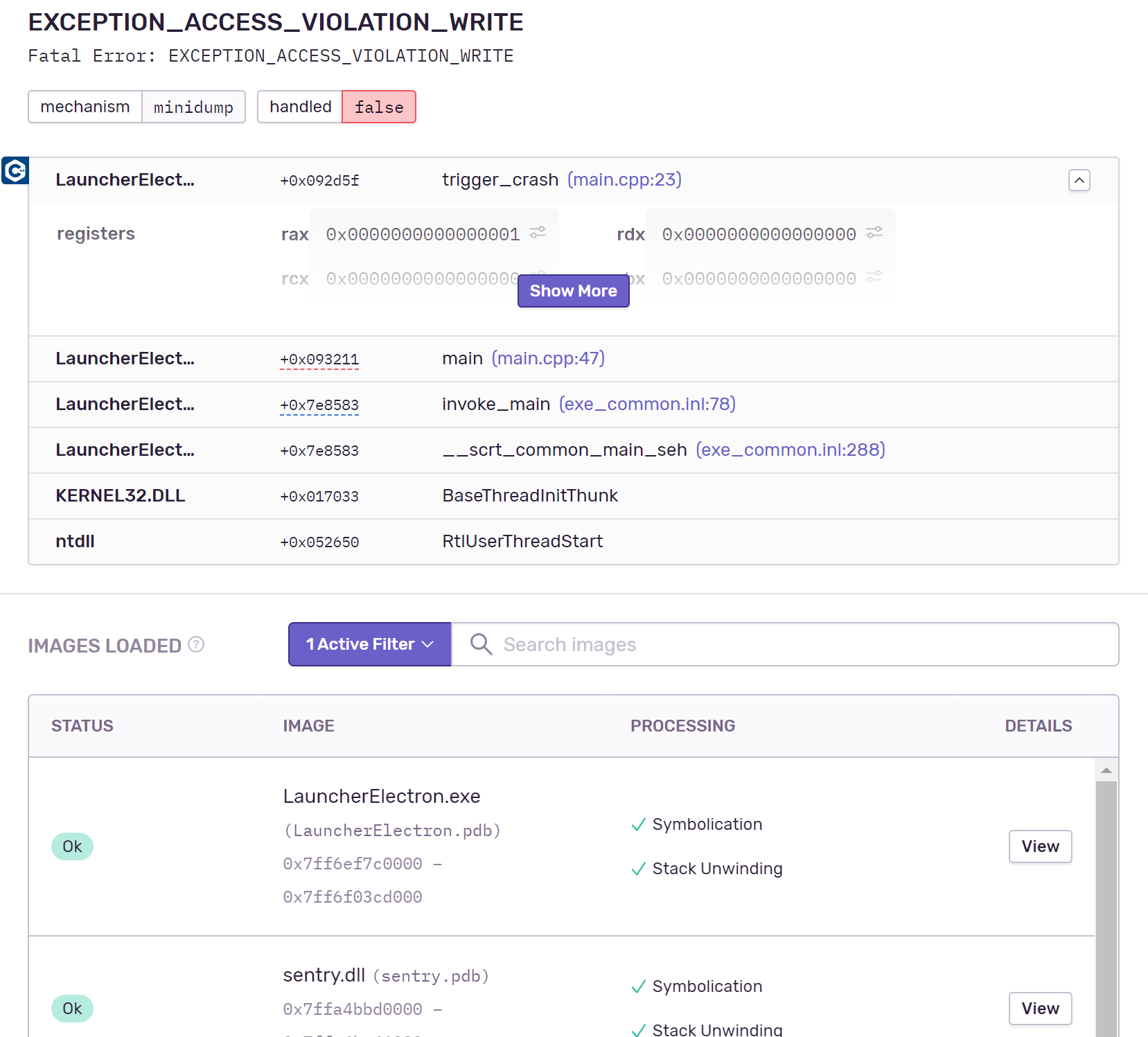 Failed to write symcache · Issue #453 · getsentry/symbolicator · GitHub