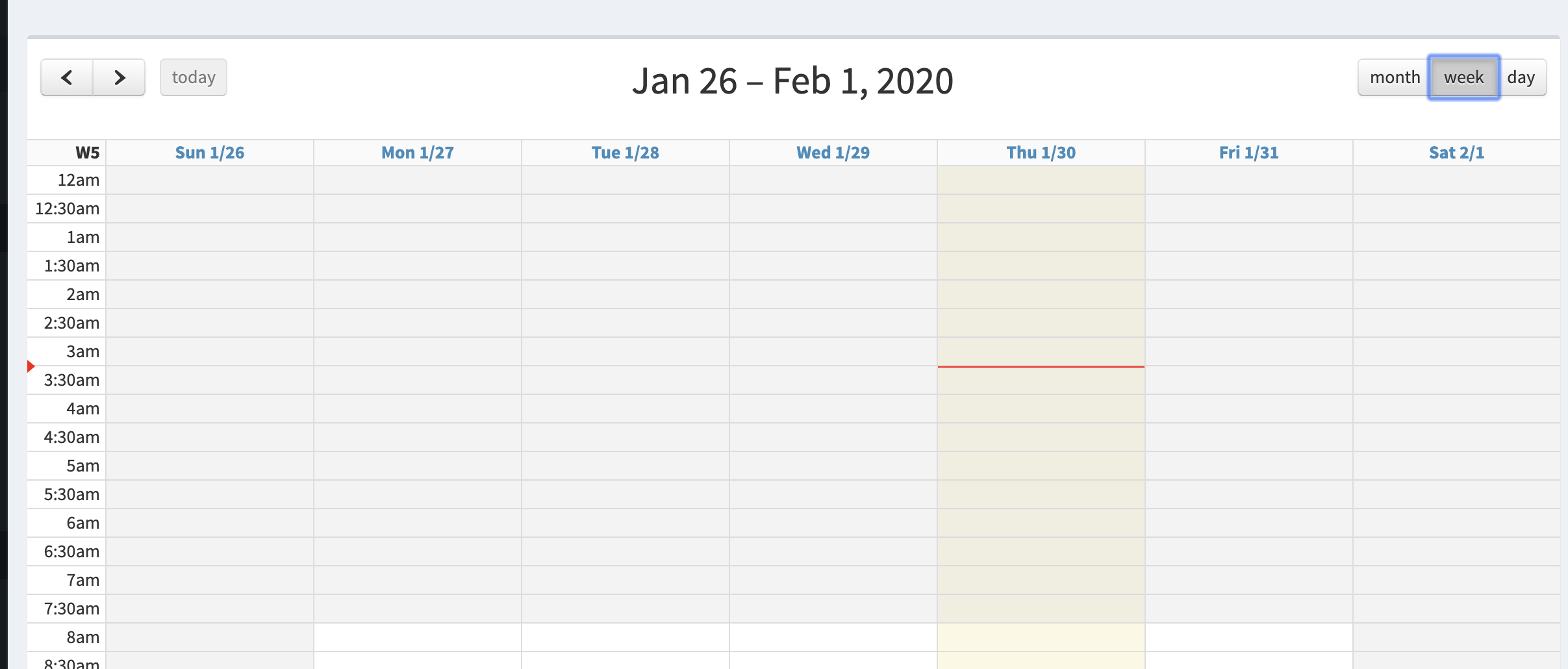 Calendar Weekly View Start With Monday · Issue 1421 · Kimaikimai