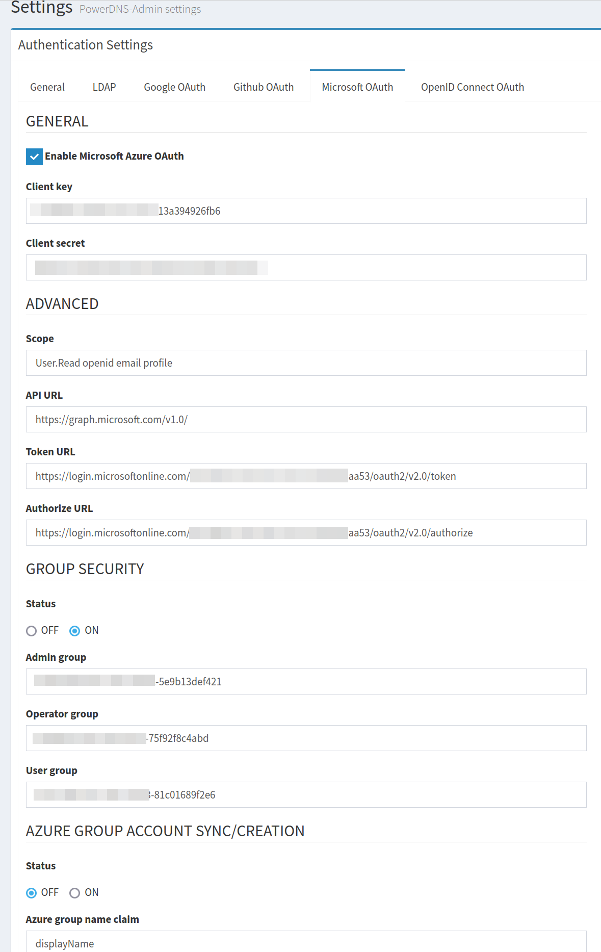 Microsoft OAuth Broken · Issue #1430 · PowerDNS-Admin/PowerDNS-Admin · GitHub