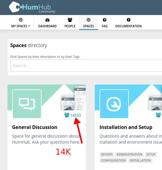 [1.9] Space Member Count · Issue #5102 · humhub/humhub · GitHub