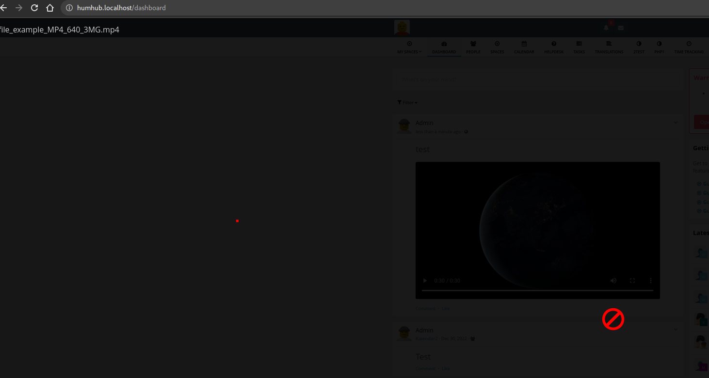 Video On Click Opens Empty Lightbox · Issue 6028 · Humhub Humhub · Github