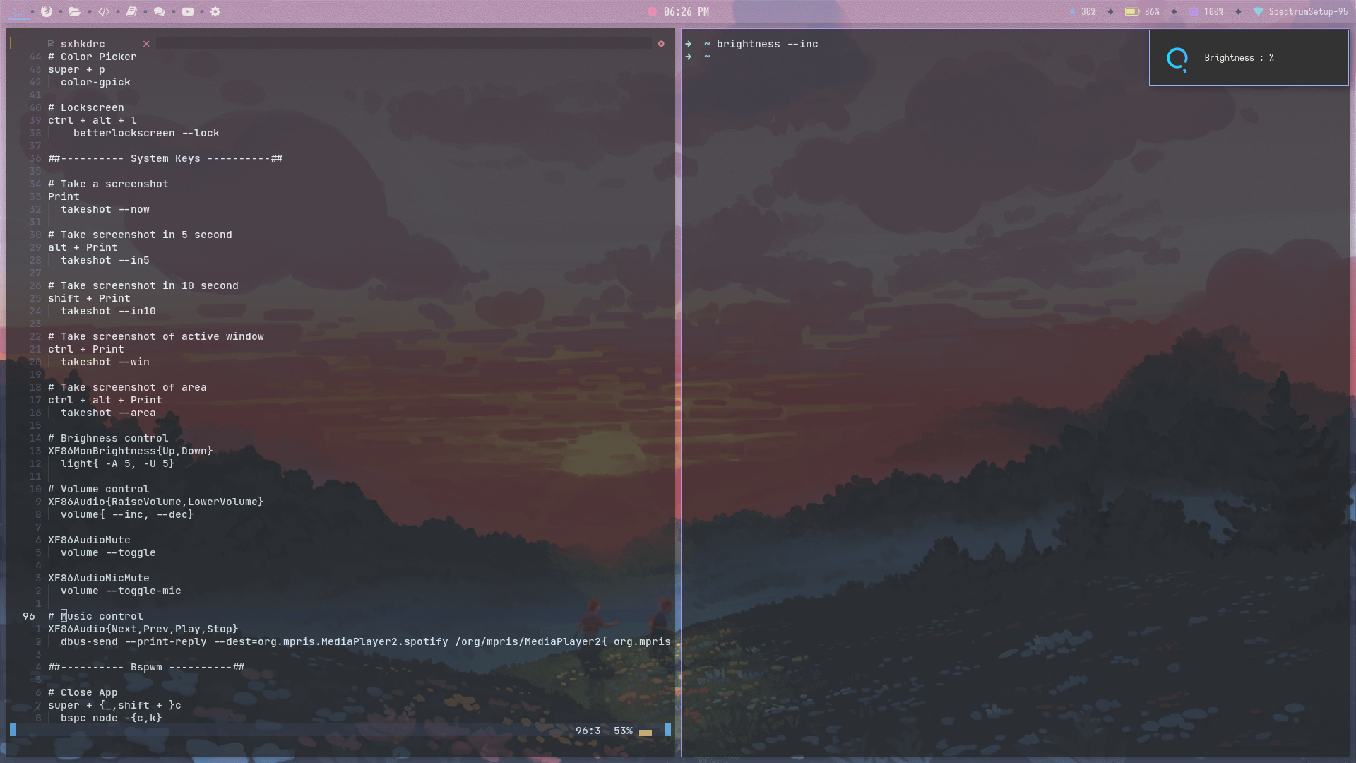 Brightness control (bspwm, XF86MonBrightness) · Issue #309 · archcraft-os/archcraft · GitHub